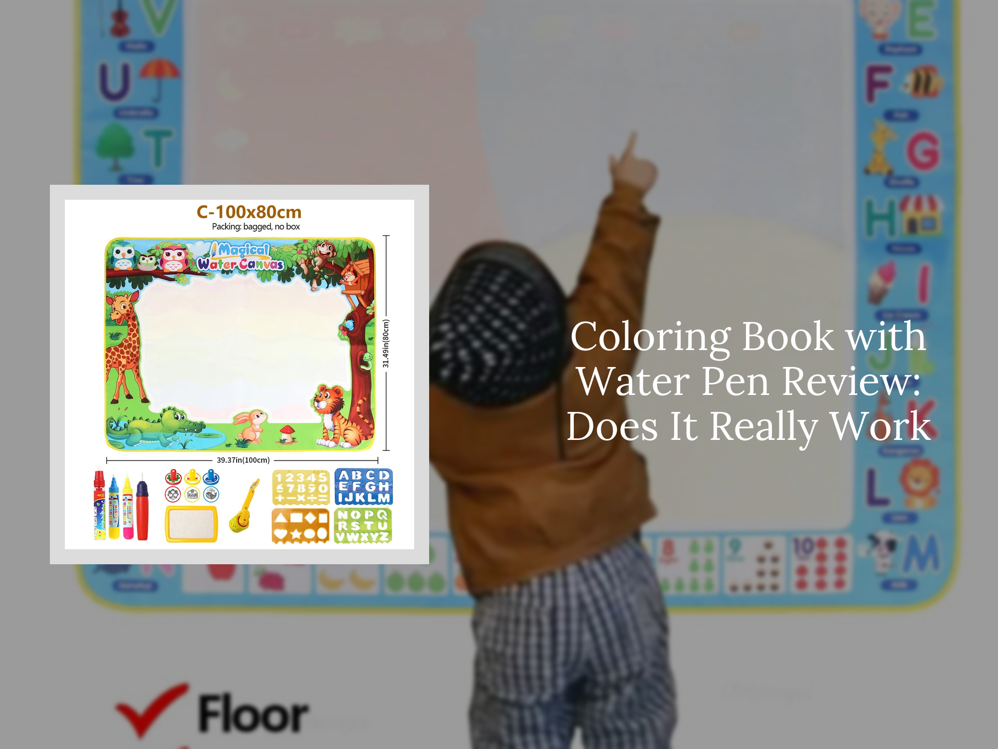 Coloring Book with Water Pen Review: Does It Really Work – KentDO™ Mom ...