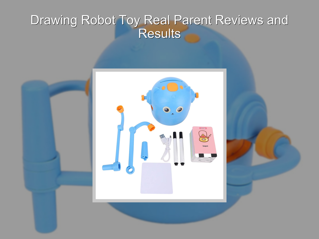 Drawing Robot Toy Real Parent Reviews and Results – KentDO™ Mom & Baby