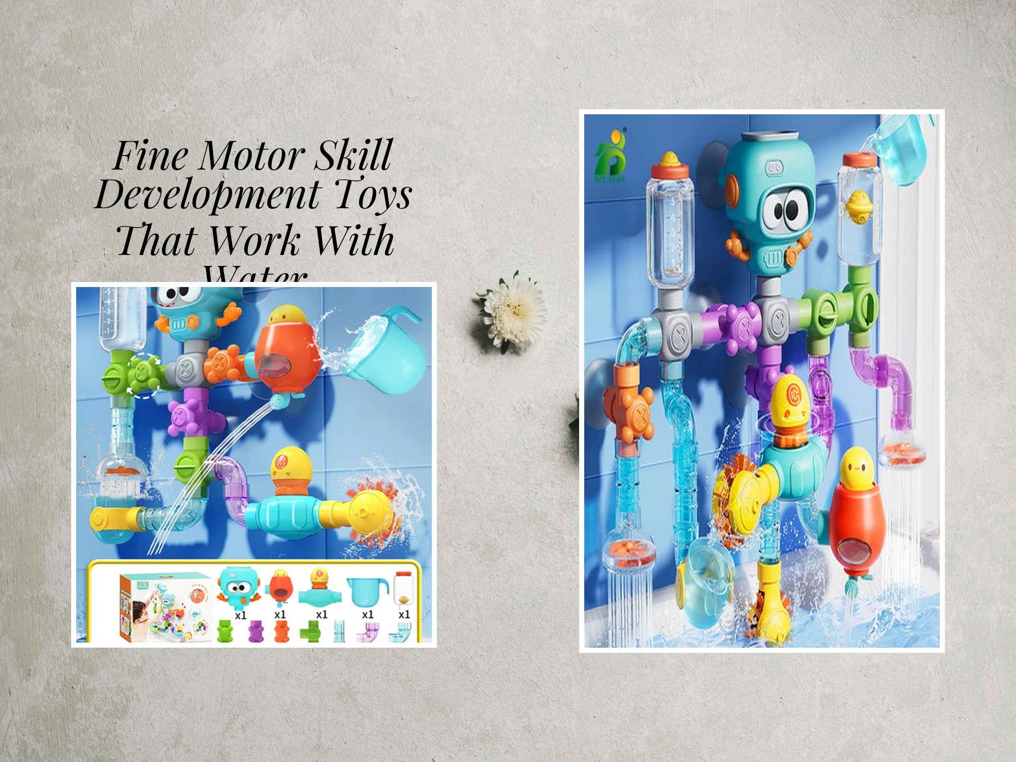 Fine Motor Skill Development Toys That Work With Water – KentDO™ Mom & Baby