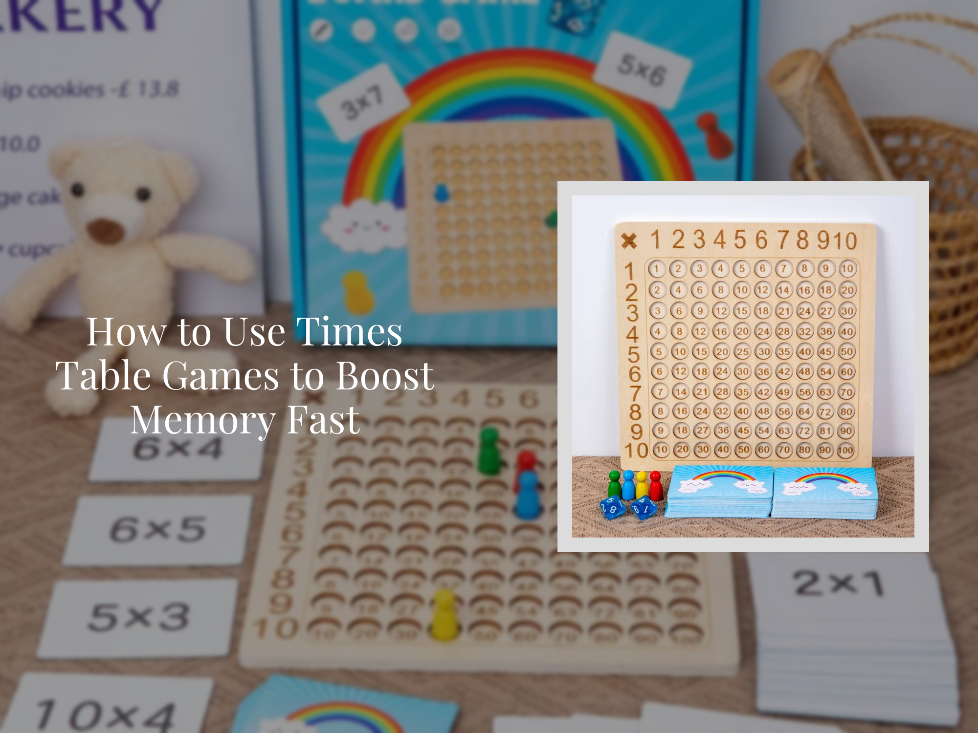 How to Use Times Table Games to Boost Memory Fast – KentDO™ Mom & Baby