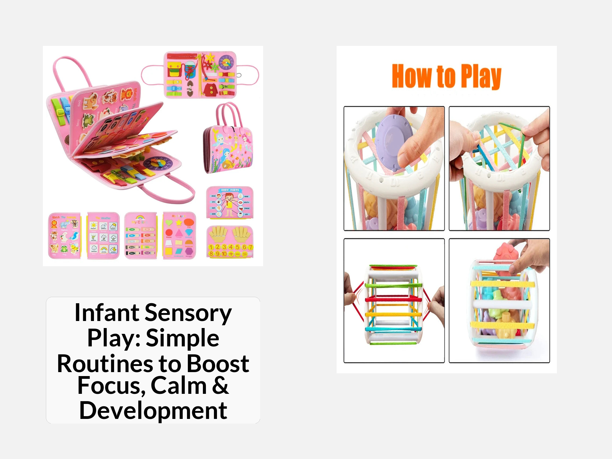 Infant Sensory Play: Routines, Toys & Benefits Guide – KentDO™ Mom & Baby