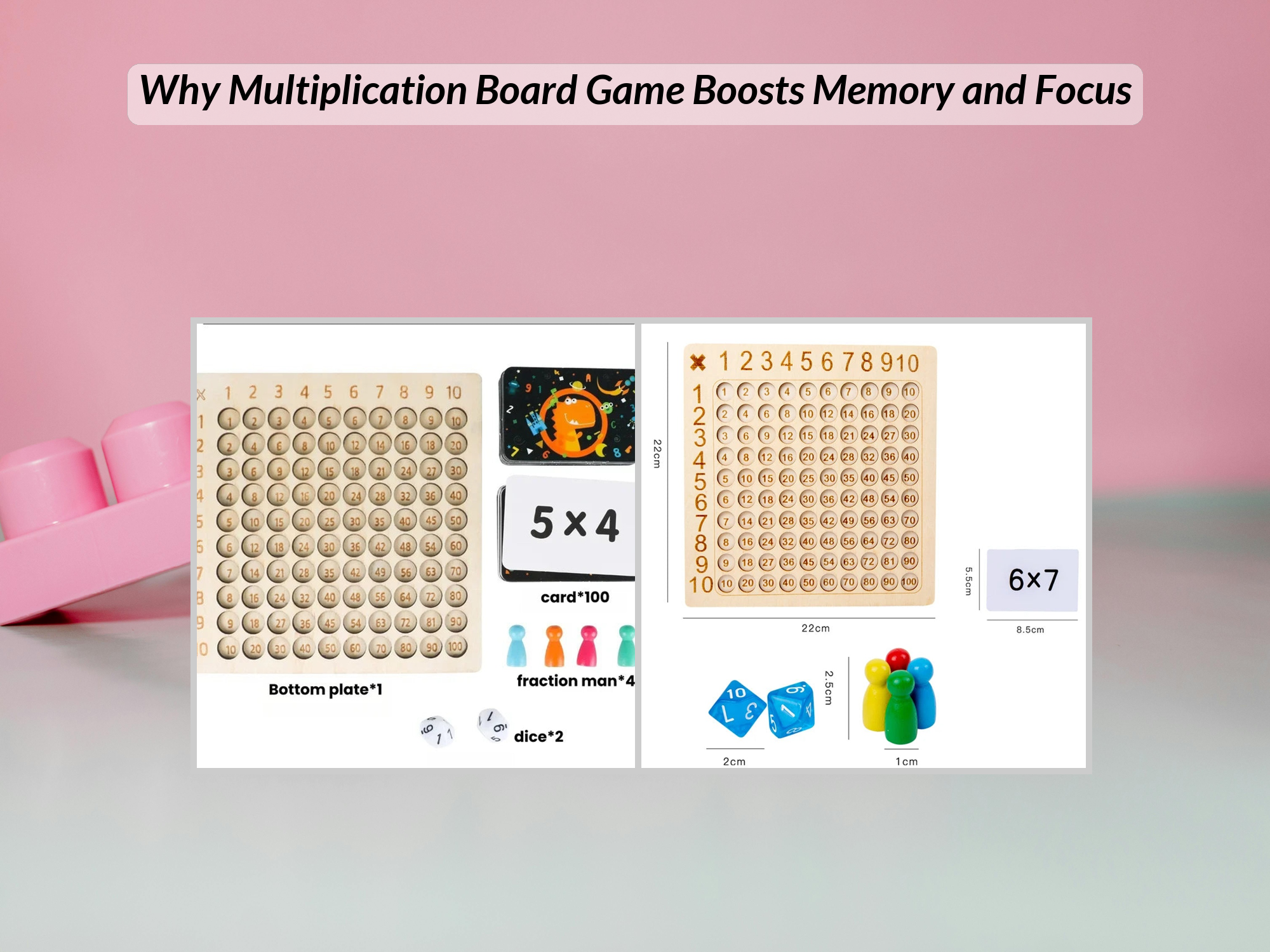 Why Multiplication Board Game Boosts Memory and Focus – KentDO™ Mom & Baby